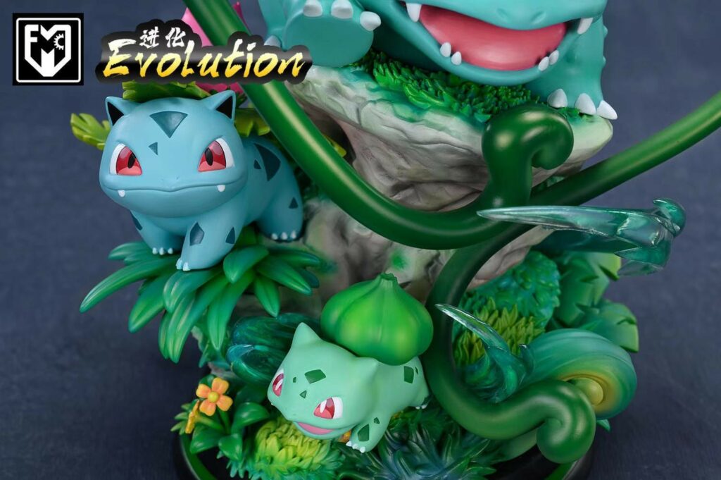 Evolution of Bulbasaur - Pokemon Resin Statue - MFC Studios [In Stock]