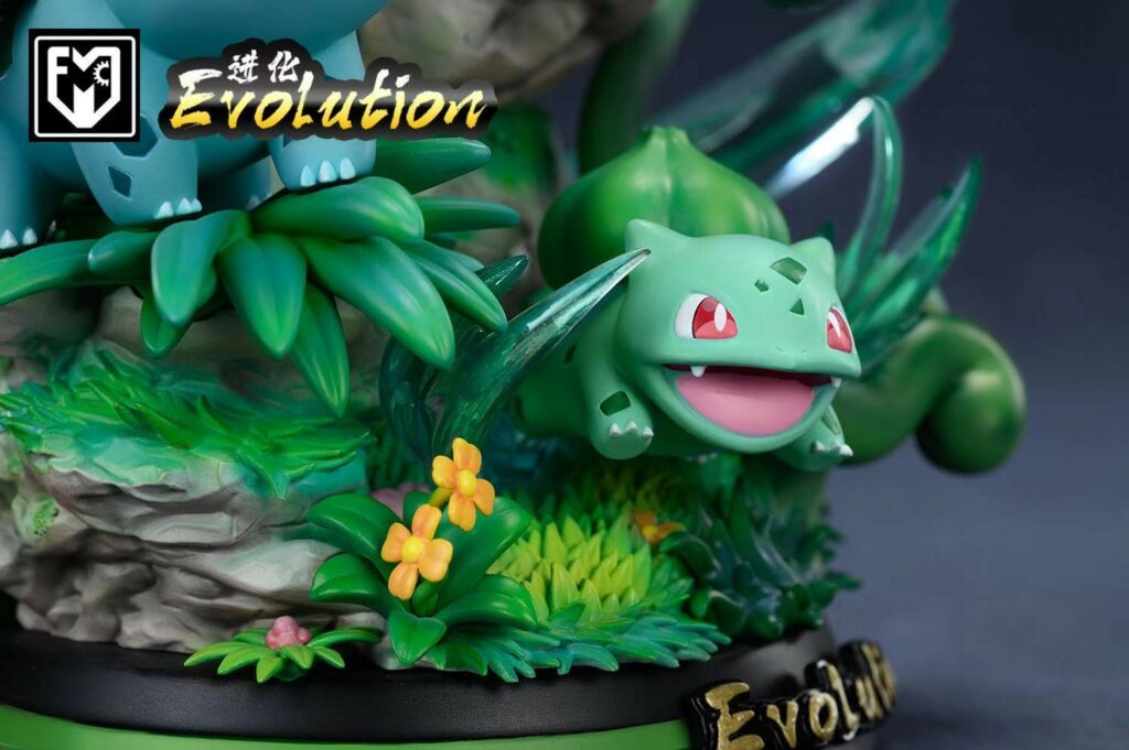 Evolution of Bulbasaur - Pokemon Resin Statue - MFC Studios [In Stock]