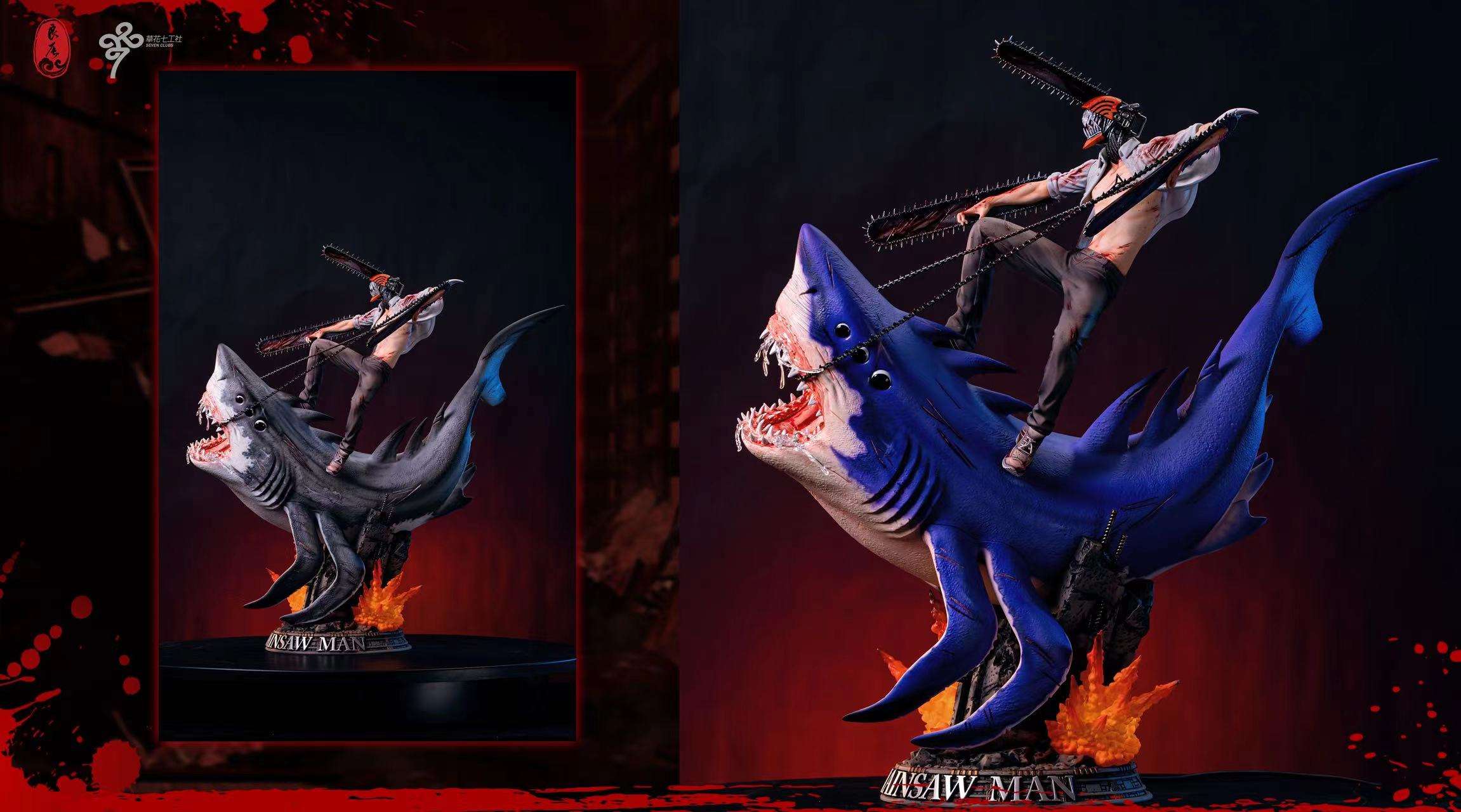 Chainsaw Man Series 002 Denji Riding Devil Form Beam - Chainsaw Man ...