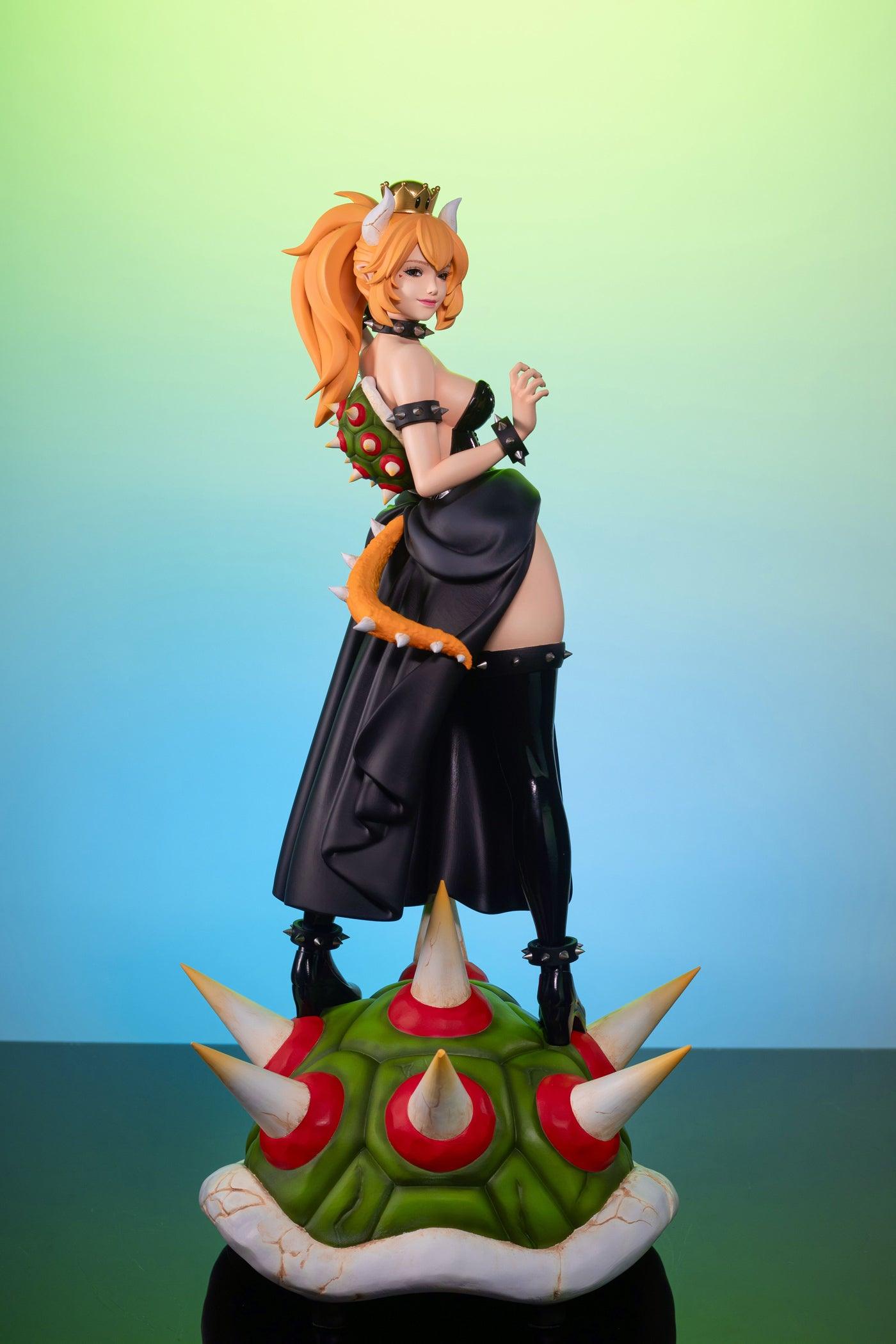 1 4 Scale Bowsette Princess Bowser Super Mario Resin Statue Cg