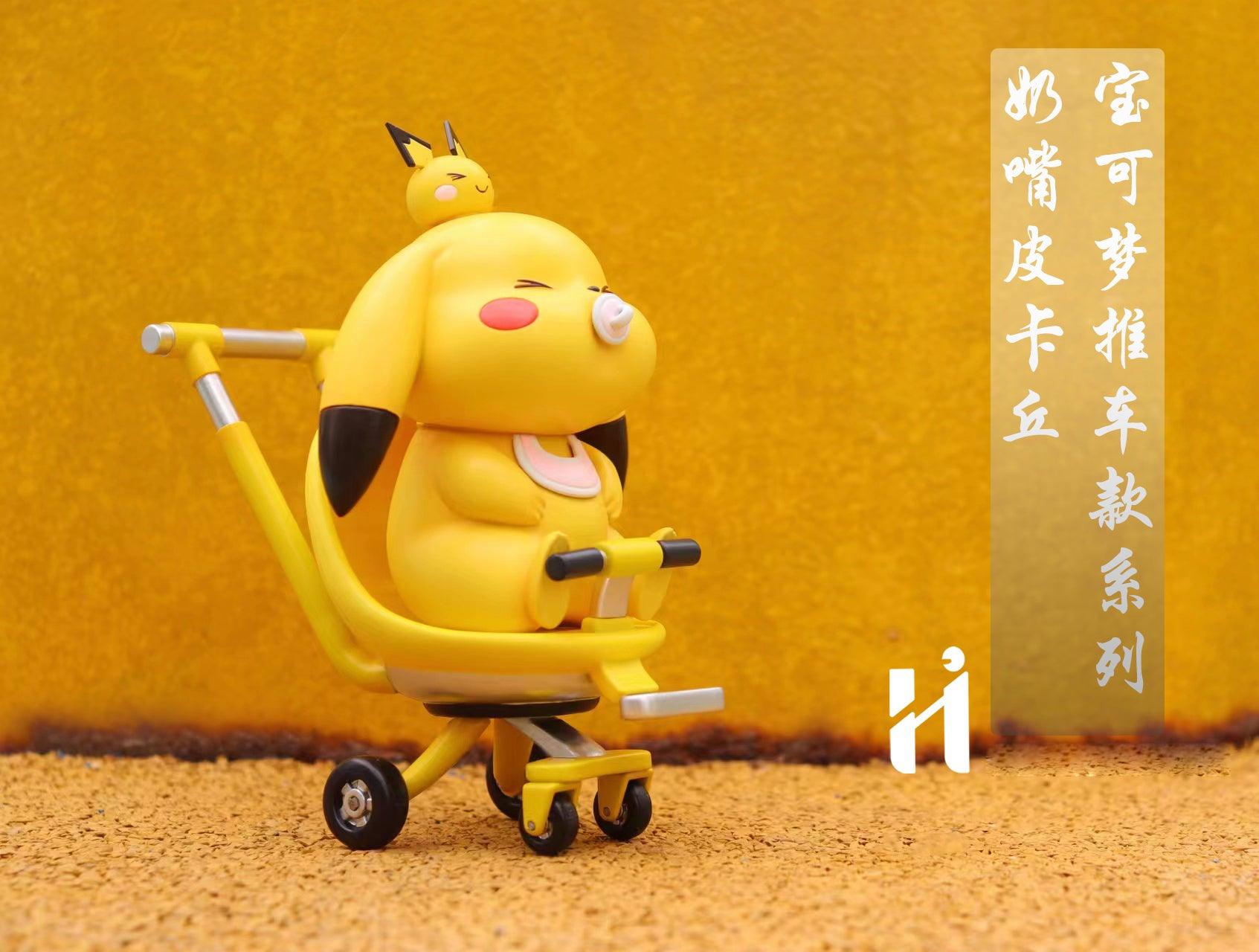 Stroller Series Pacifier Pikachu - Pokemon Resin Statue - HiHi Studios ...