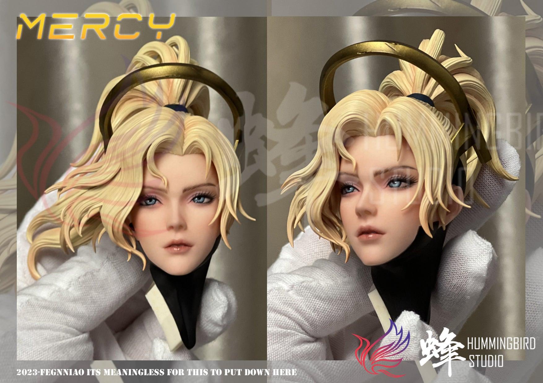 Mercy/ Angela Ziegler with LED - Overwatch Resin Statue - HummingBird ...
