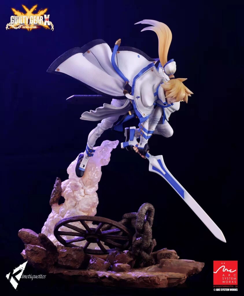 1/7 Scale Licensed Ky Kiske - Guilty Gear Resin Statue - Kinetiquesttes