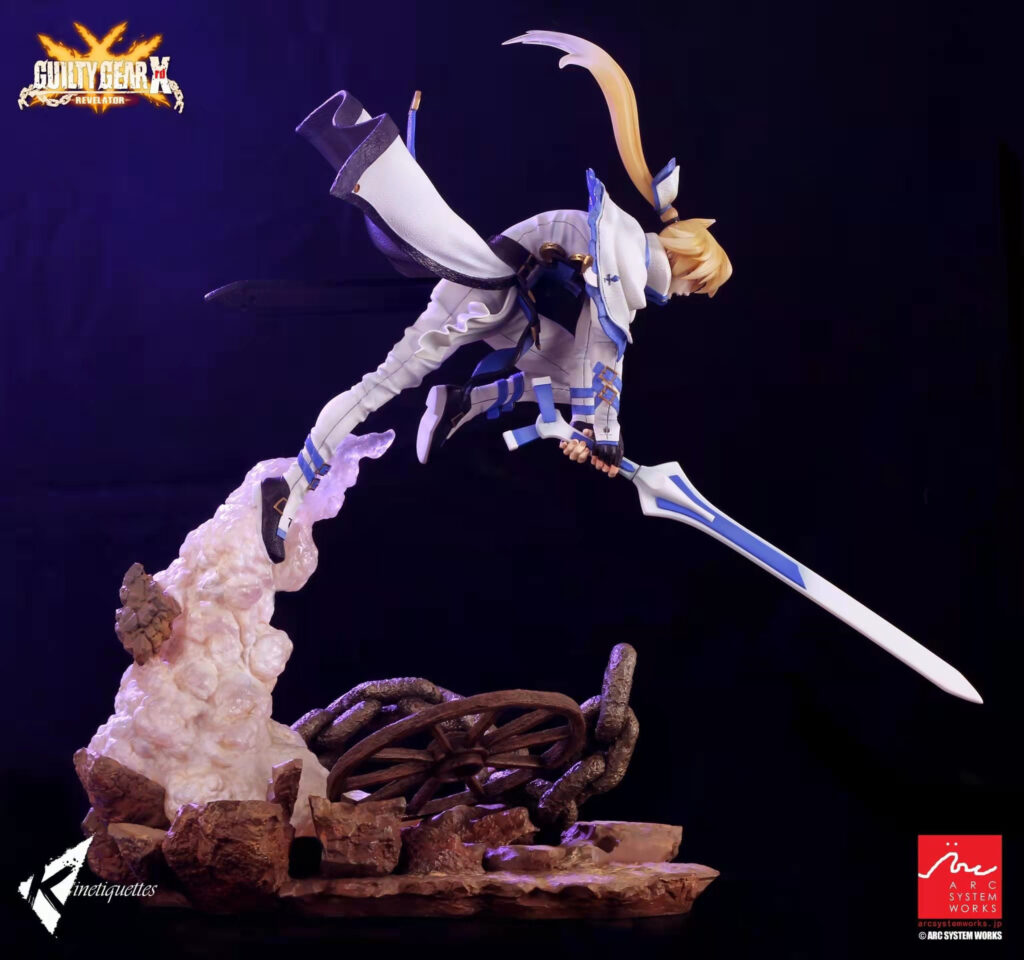 1/7 Scale Licensed Ky Kiske - Guilty Gear Resin Statue - Kinetiquesttes