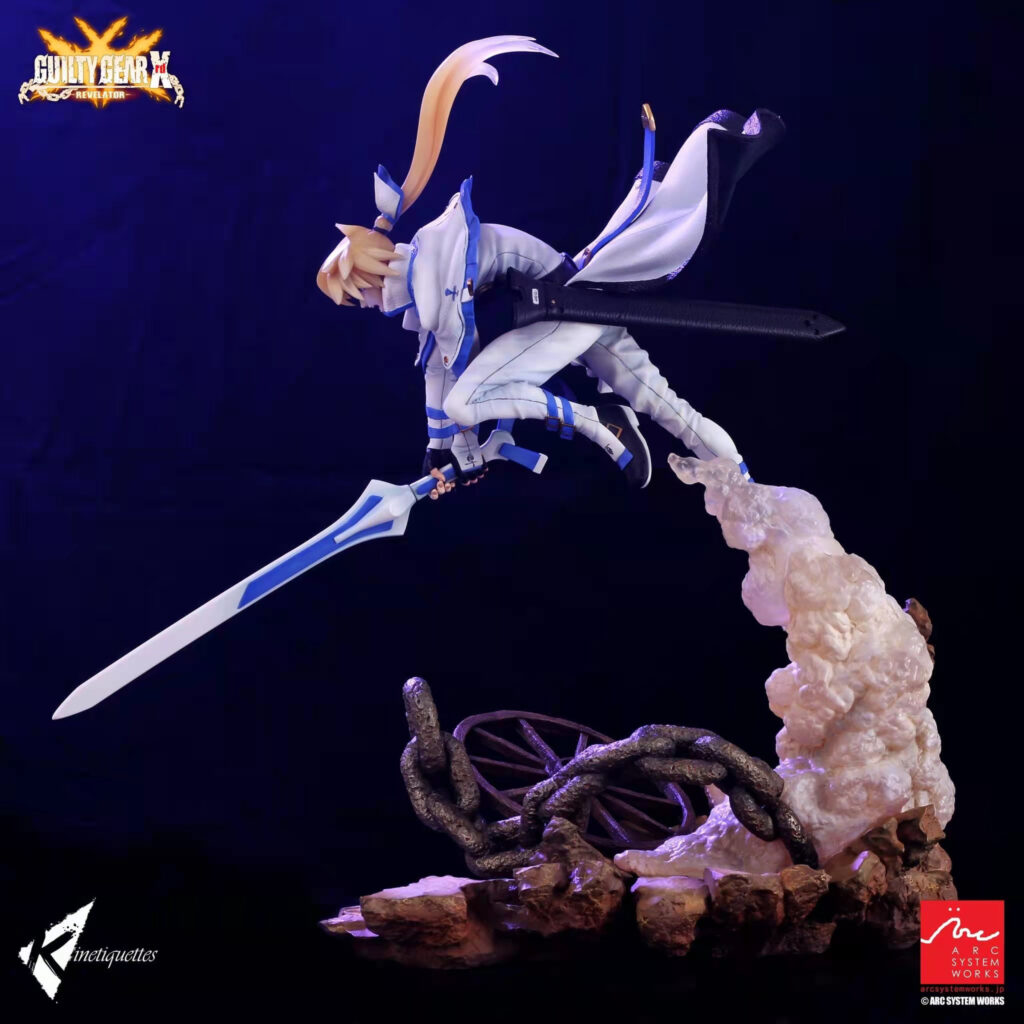 1/7 Scale Licensed Ky Kiske - Guilty Gear Resin Statue - Kinetiquesttes