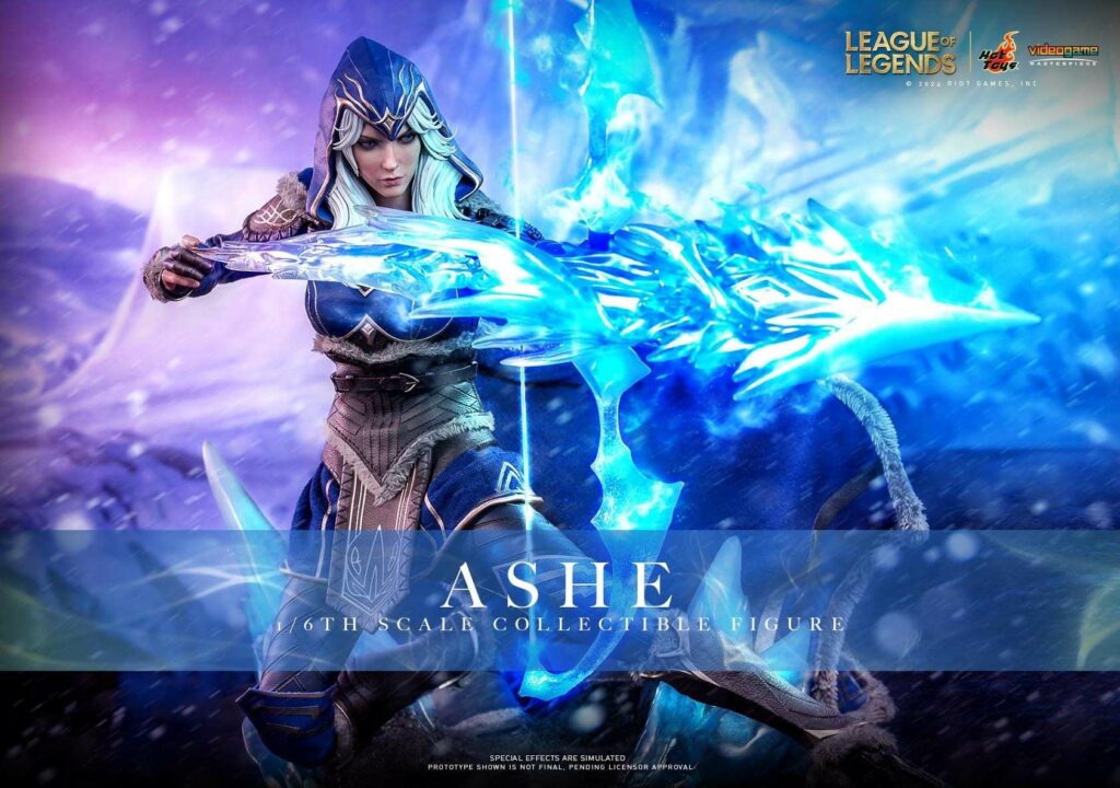 1/6 Scale Licensed Movable the Frost Archer Ashe - League of Legends ...