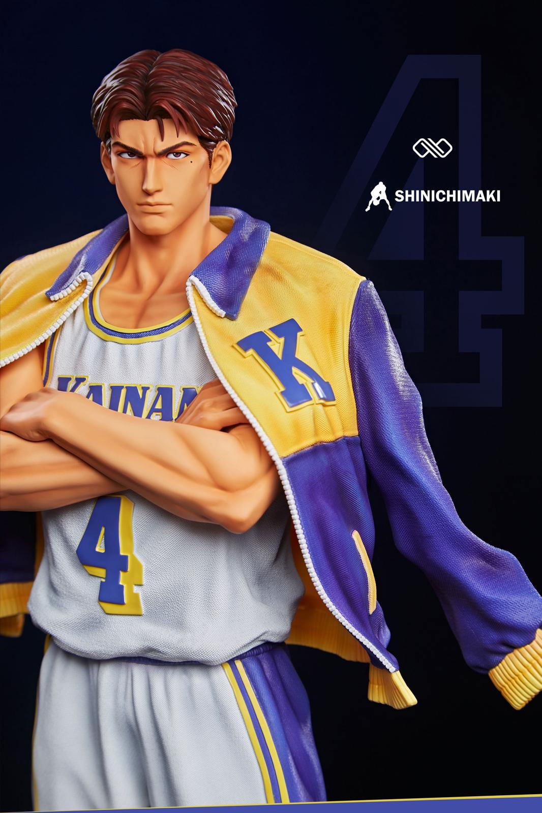 1/6 & 1/4 Scale Shinichi Maki - SLAM DUNK Resin Statue - Unlimited ...
