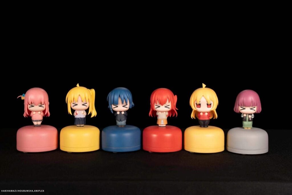 Licensed Chibi Ver. Shaking Head of Characters in Bocchi the Rock ...
