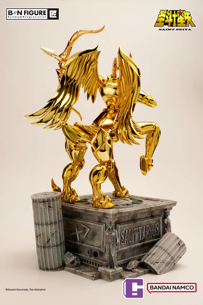 1/4 Scale Licensed Sagittarius Gold Cloth with LED - Saint Seiya Resin ...