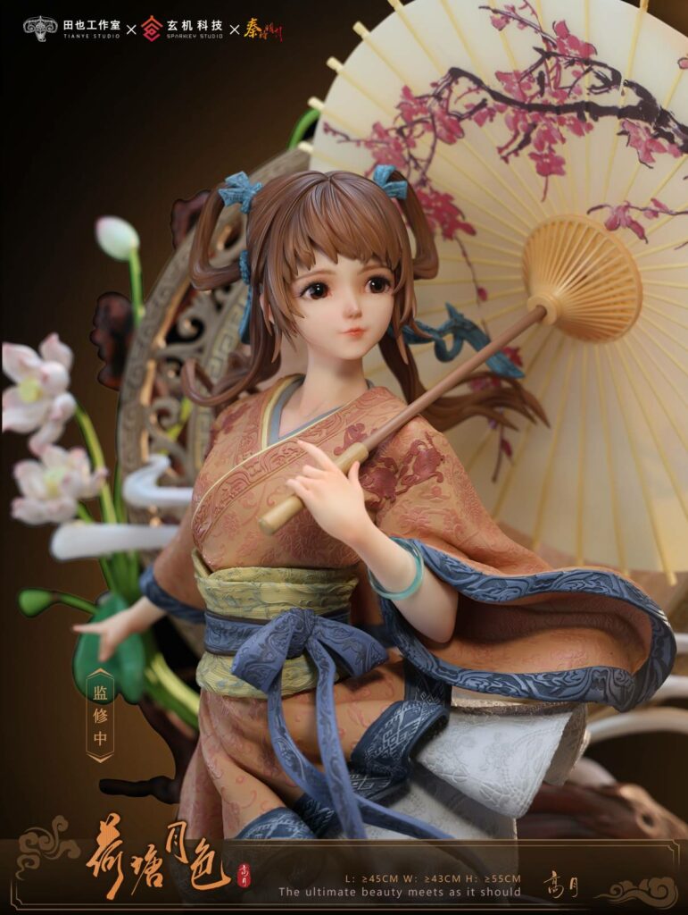 1/4 Scale Licensed Gao Yue - The Legend of Qin/Qin's Moon Resin Statue - TianYe Studio