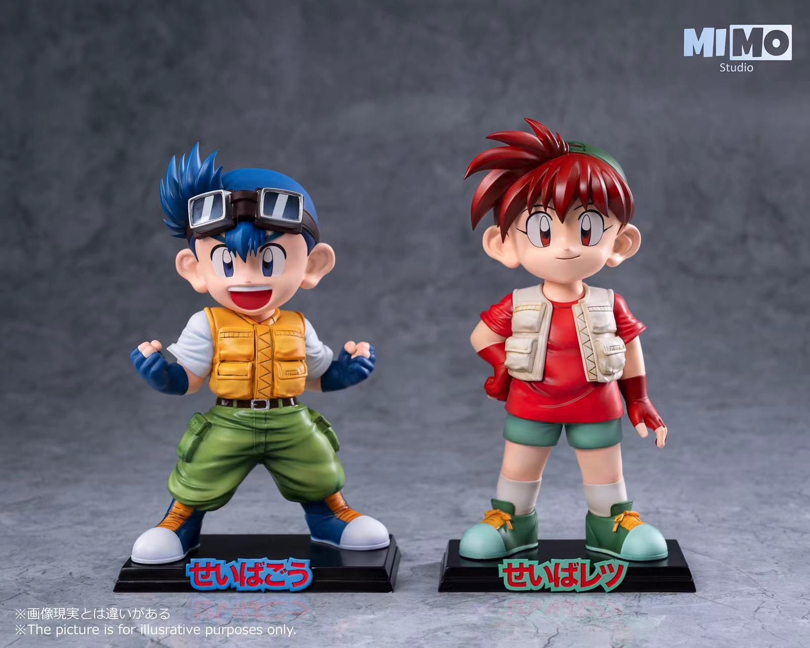 Go Seiba & Retsu Seiba - Bakusō Kyōdai Let's & Go!! Resin Statue - Mimo ...