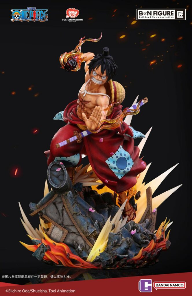 1/4 Scale Ryuo Monkey D. Luffy with LED - ONE PIECE Official Statue ...