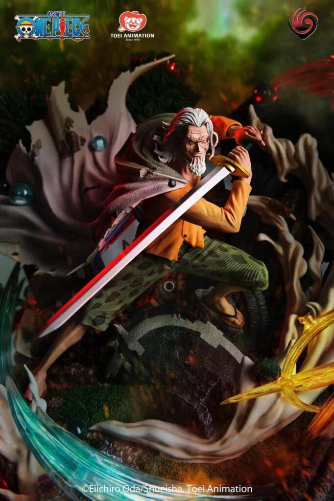 1/6 Scale Licensed Silvers Rayleigh - ONE PIECE Resin Statue - WuJi Studios