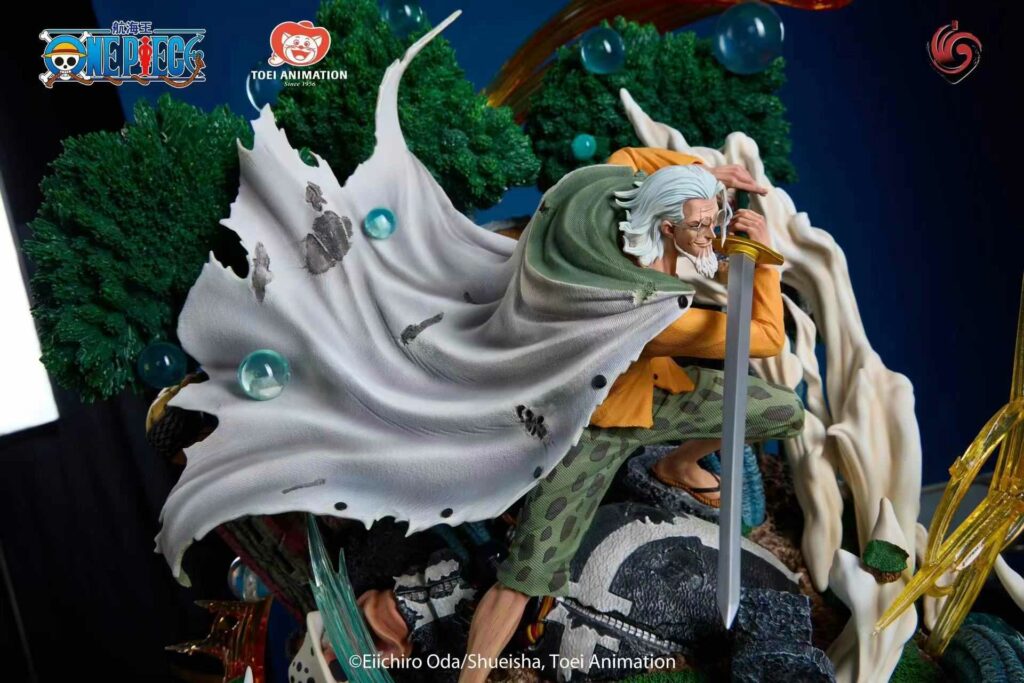 1/6 Scale Licensed Silvers Rayleigh - ONE PIECE Resin Statue - WuJi Studios