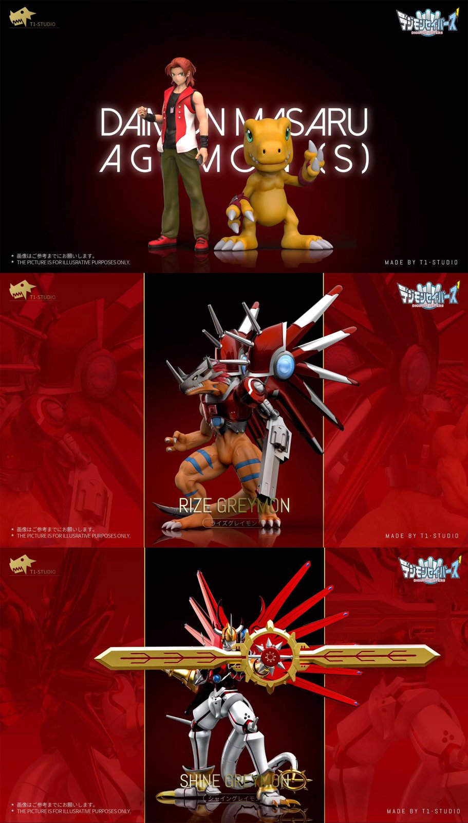 Digimon Resin Statues/Figures Archives - FavorGK