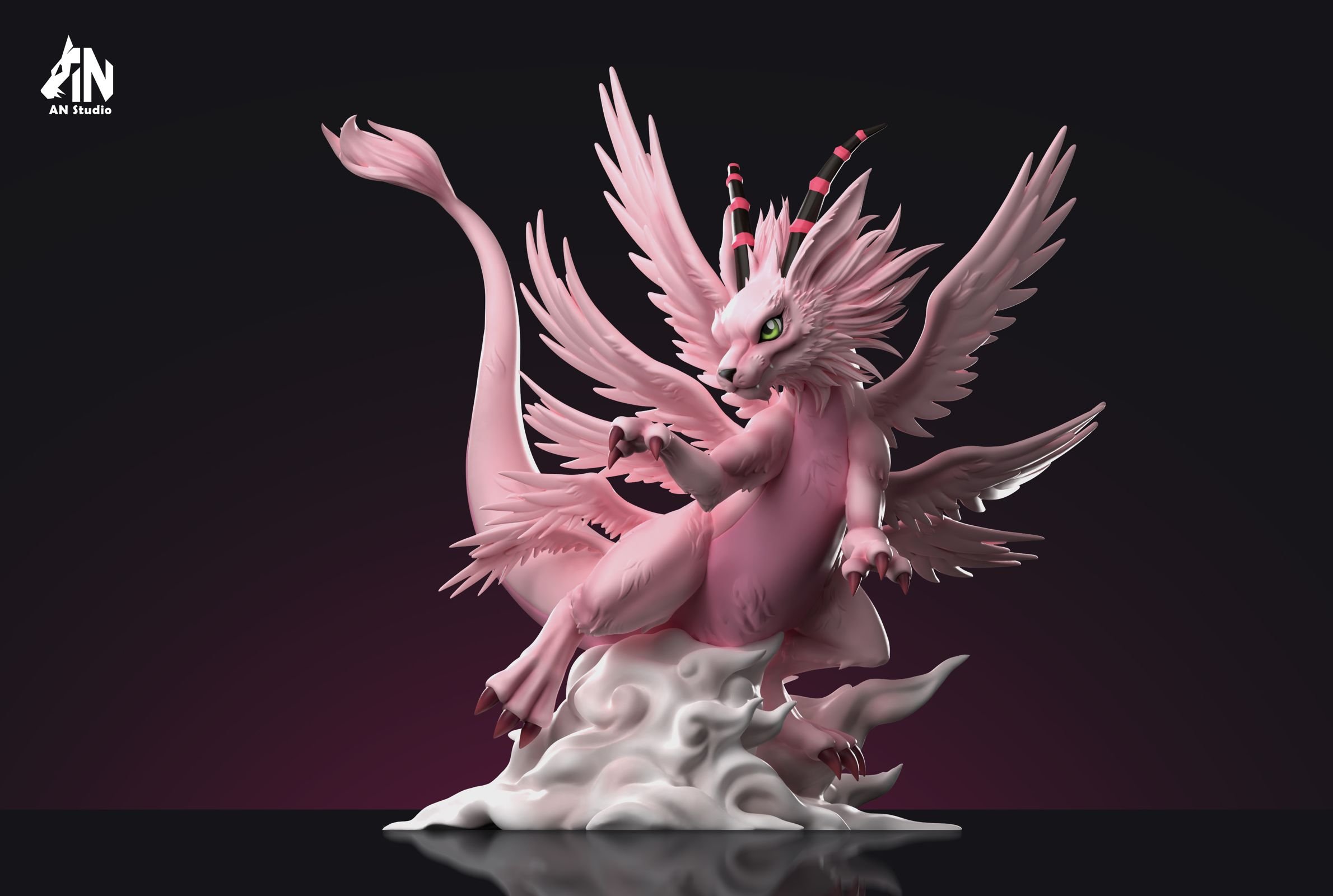 GEM Series Were Garurumon - Digimon Official Statue - MegaHouse [In Stock]