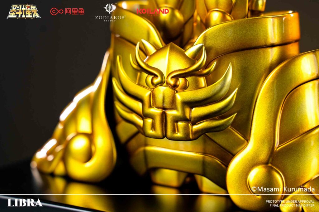 1/6 Scale Licensed Libra Cloth - Saint Seiya Resin Statue - Zodiakos ...