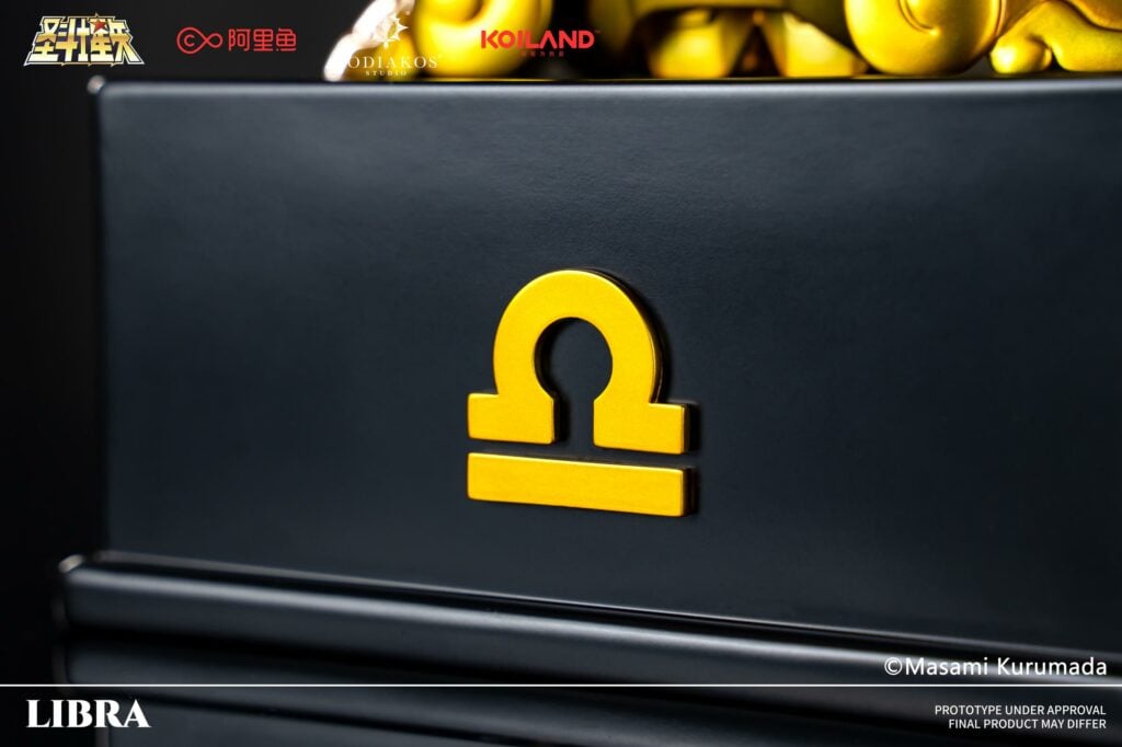 1/6 Scale Licensed Libra Cloth - Saint Seiya Resin Statue - Zodiakos ...