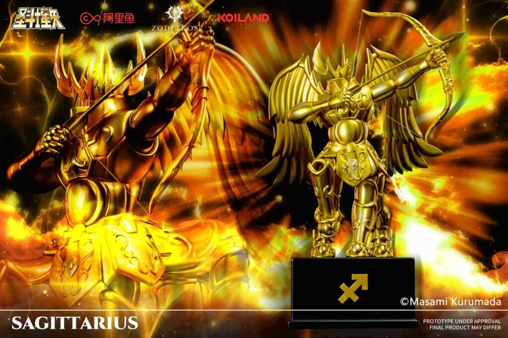 1/6 Scale Licensed Sagittarius Cloth - Saint Seiya Resin Statue ...