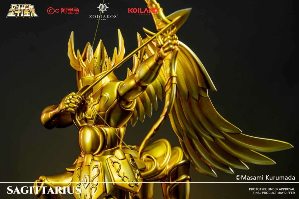 1/6 Scale Licensed Sagittarius Cloth - Saint Seiya Resin Statue ...