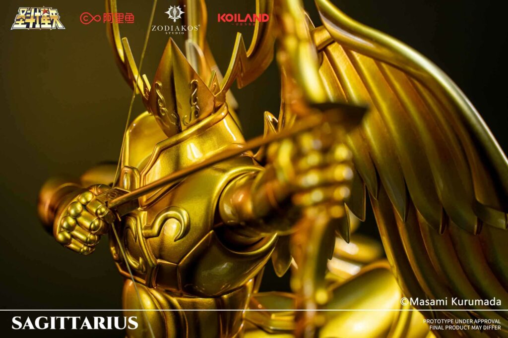 1/6 Scale Licensed Sagittarius Cloth - Saint Seiya Resin Statue ...