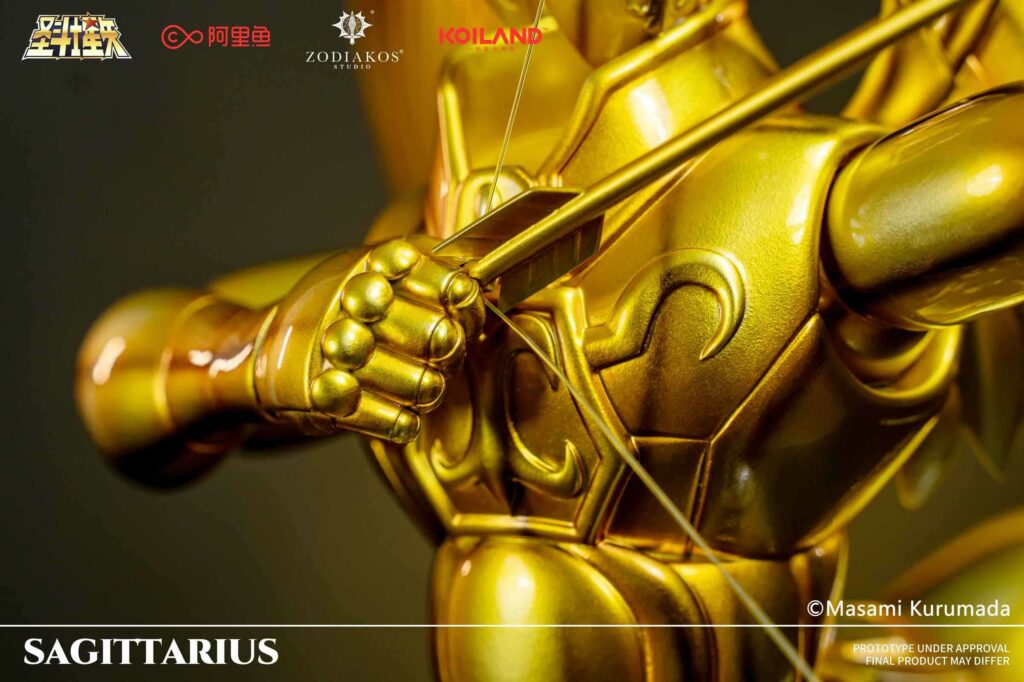 1/6 Scale Licensed Sagittarius Cloth - Saint Seiya Resin Statue ...