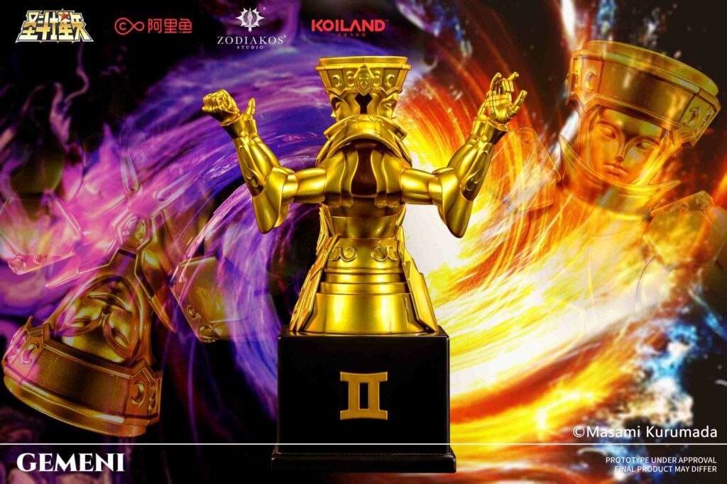 1/6 Scale Licensed Gemini Cloth - Saint Seiya Resin Statue - Zodiakos ...