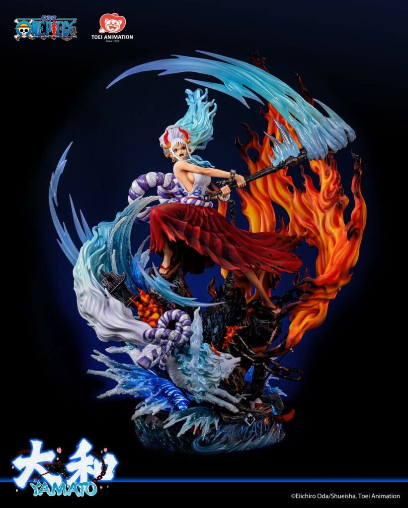 Licensed Yamato with LED - ONE PIECE Resin Statue - TOEI Animation