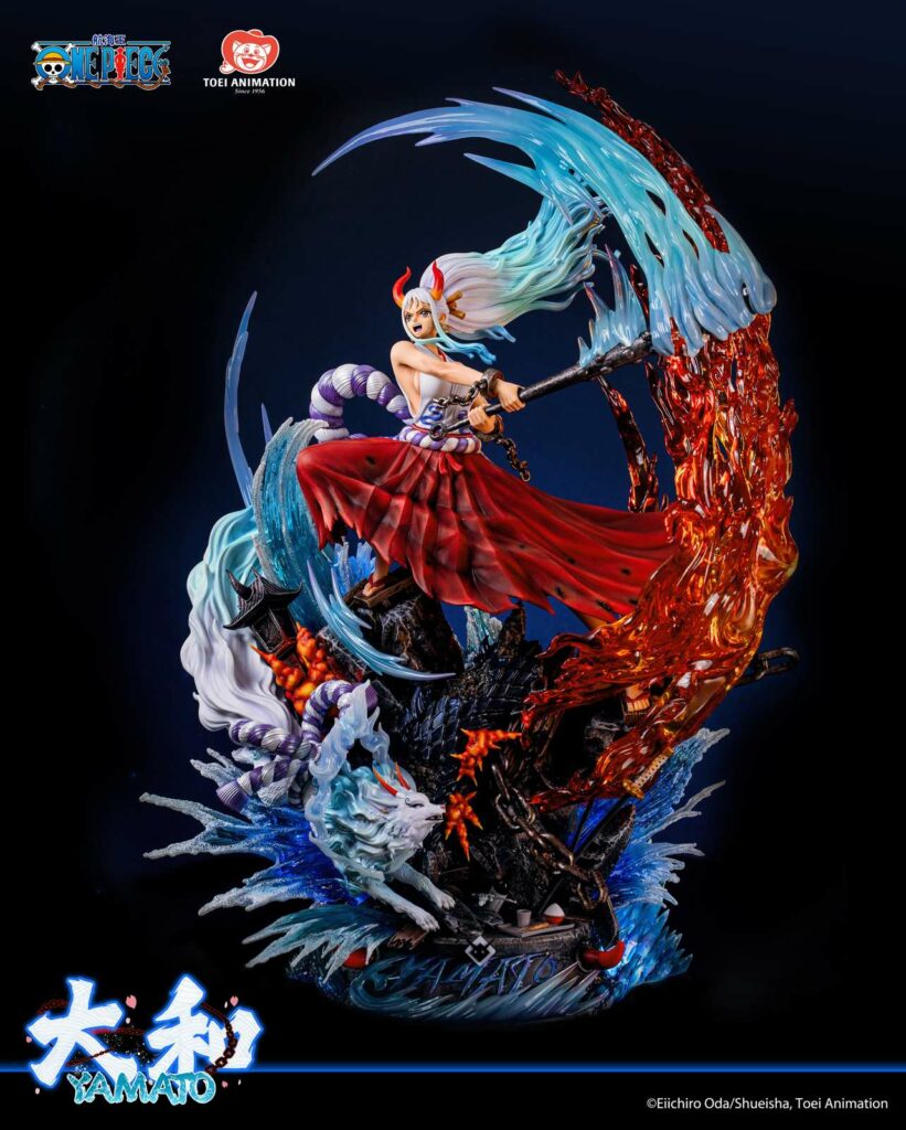 Licensed Yamato with LED - ONE PIECE Resin Statue - TOEI Animation