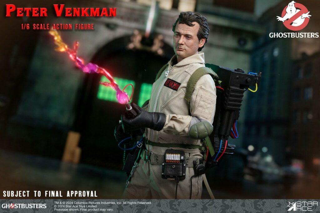 1/6 Scale Licensed Dr. Peter Venkman with LED - Ghostbusters Official ...