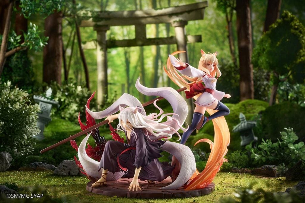 1/7 Scale Tama Youko & Jinka Yamato - Sengoku Youko: Yonaoshi Kyoudai ...
