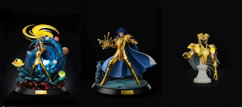 Gemini Saga - Saint Seiya Official Resin Statue - JIMEI Palace Studios